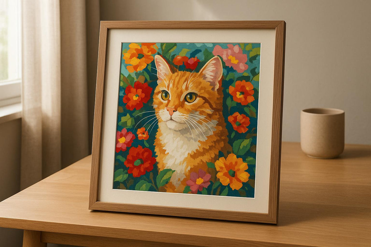 How to Frame Your Finished Paint by Numbers Art