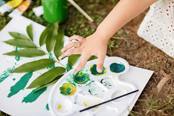 Make Your Own Paint by Number Art to Encourage Children