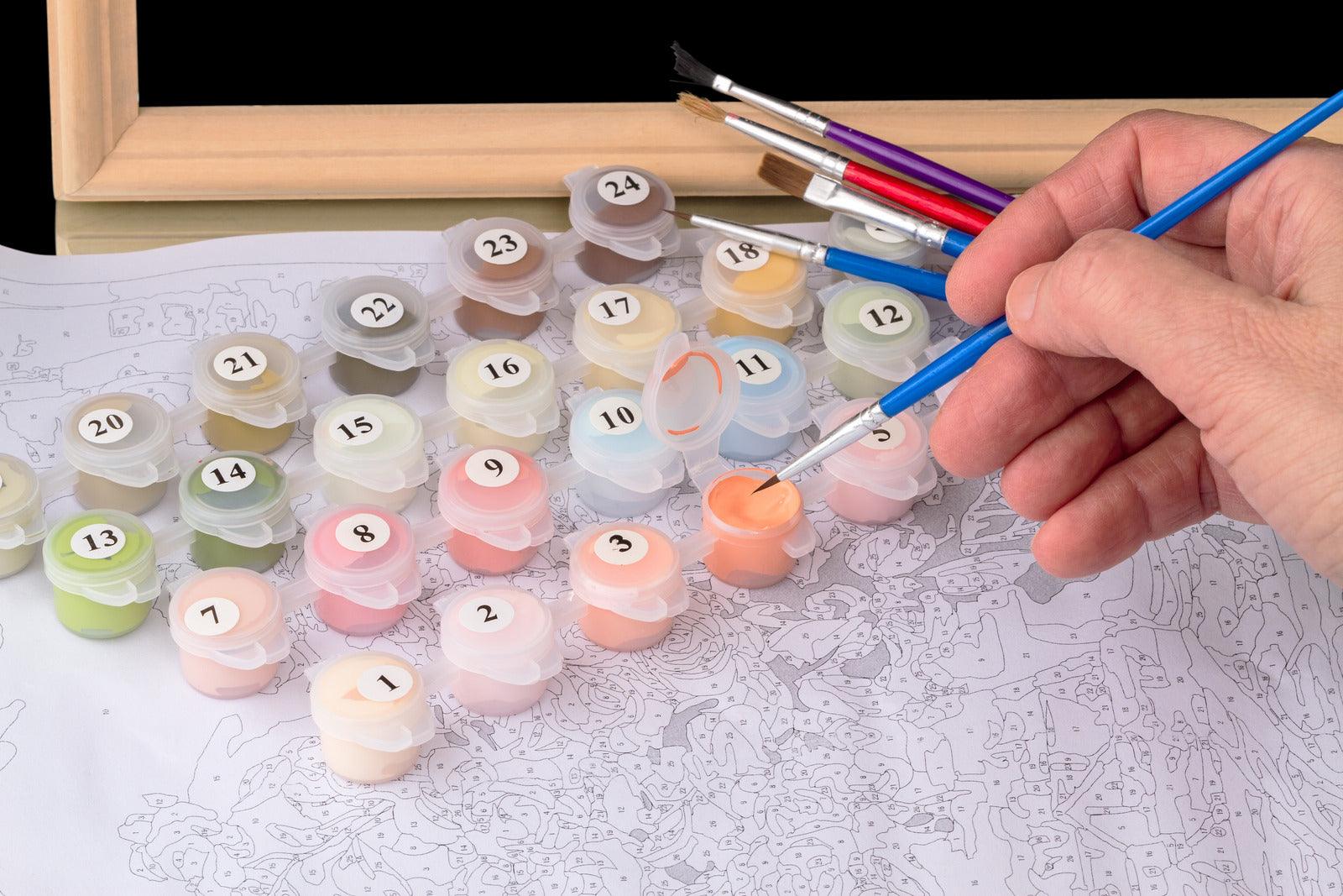 Fantasy Paint By Numbers For All Ages: Stimulating Creativity And ...