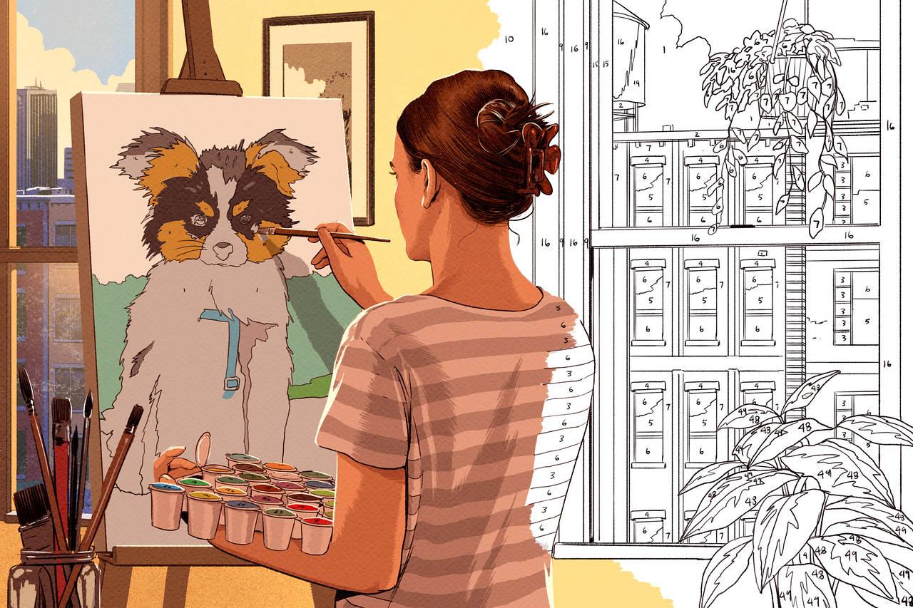 The Joy Of A Personalized Paint By Number Design | paint by numbers kits