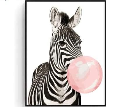 Zebra paint by numbers kits– Premium Paint by numbers online