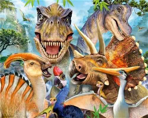 Get Paint by Numbers Kit Animals Family 7