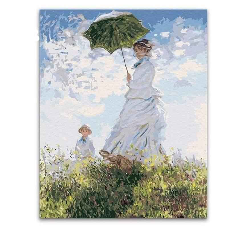 Purchase Claude Monet Parasol Paint by Numbers Kit Australia