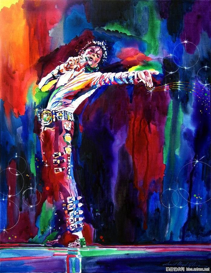 paint by numbers kit Magic Michael Jackson