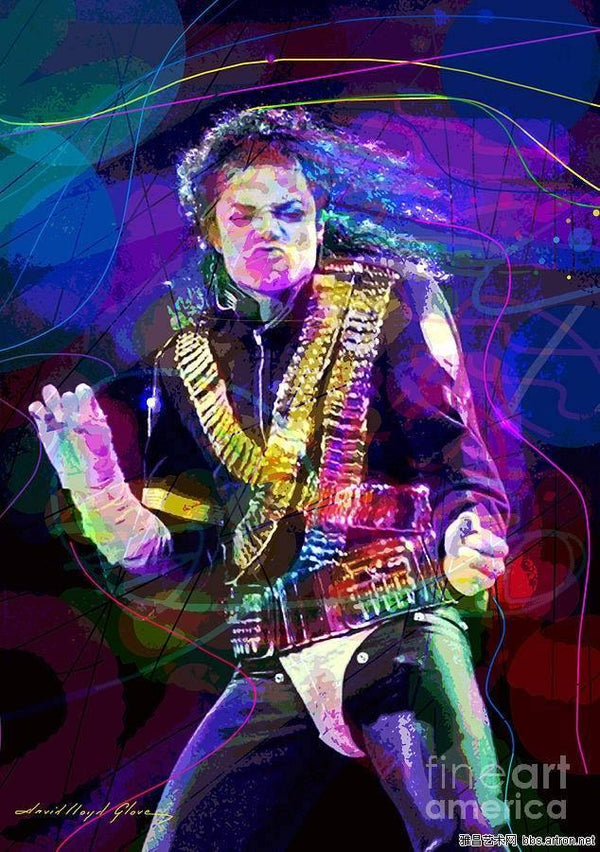 paint by numbers kit The Michael Jackson Moves
