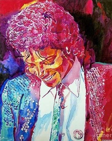 paint by numbers kit The young Michael Jackson